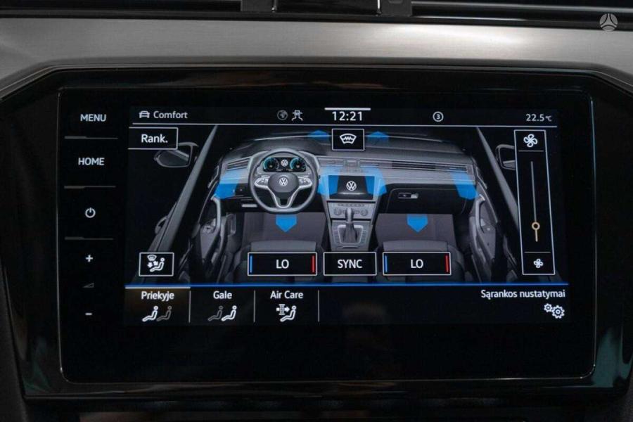 Melns Volkswagen Passat 2023 Viļņa, ar dzinēja tilpumu 2.00 L un nobraukumu 156 tūkst. km par 20400 €, foto 17 vietnē AUTOMOTO.COM.LV