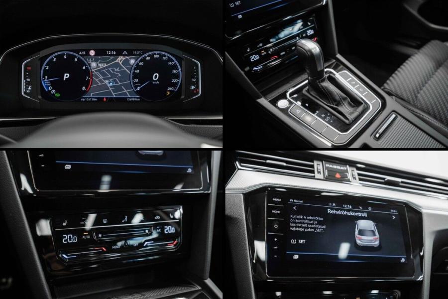 Melns Volkswagen Passat 2023 Tallina, ar dzinēja tilpumu 2.00 L un nobraukumu 137 tūkst. km par 24900 €, foto 12 vietnē AUTOMOTO.COM.LV