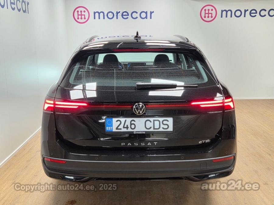 Melns Volkswagen Passat 2024 Tallina, ar dzinēja tilpumu 1.50 L un nobraukumu 13 tūkst. km par 29900 €, foto 5 vietnē AUTOMOTO.COM.LV