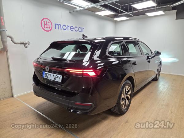 Black Volkswagen Passat 2024 in Tallinn, with an engine capacity of 1.50 L and mileage of 15 thousand km for 27900 €, photo 5 on AUTOMOTO.COM.LV