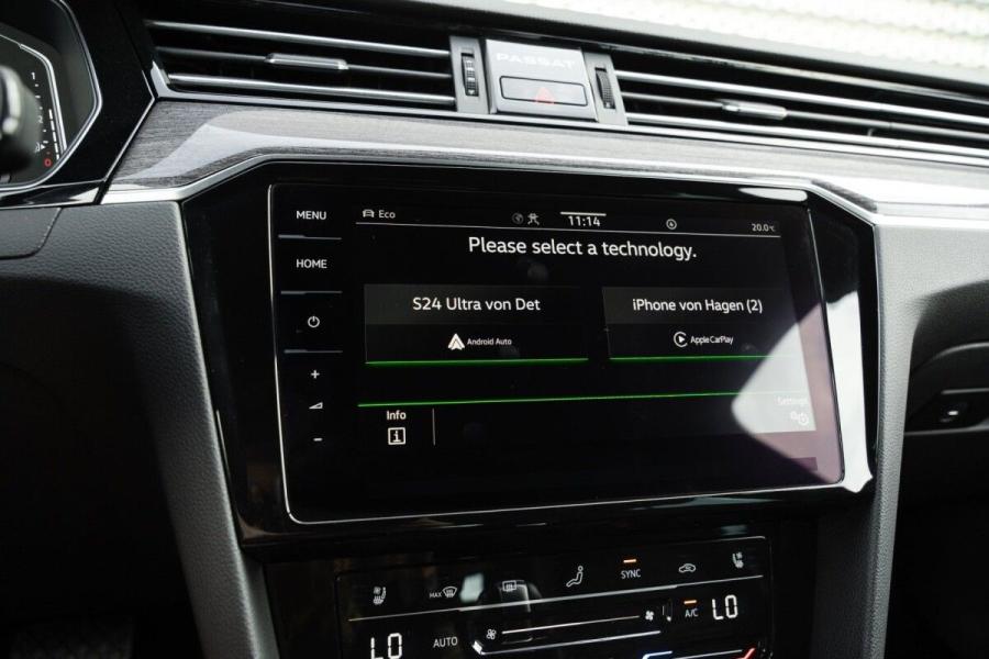 Black Volkswagen Passat 2024 in Marupe, with an engine capacity of 2.00 L and mileage of 132 thousand km for 25400 €, photo 23 on AUTOMOTO.COM.LV