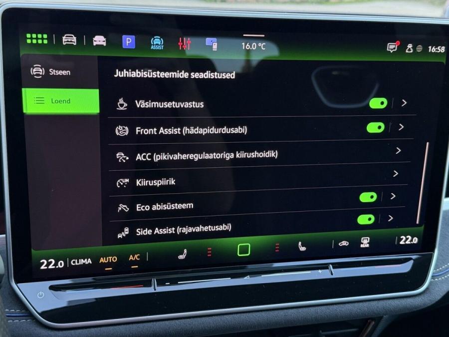 Melns Volkswagen Passat 2024 Pērnava, ar dzinēja tilpumu 1.50 L un nobraukumu 58 tūkst. km par 36900 €, foto 14 vietnē AUTOMOTO.COM.LV