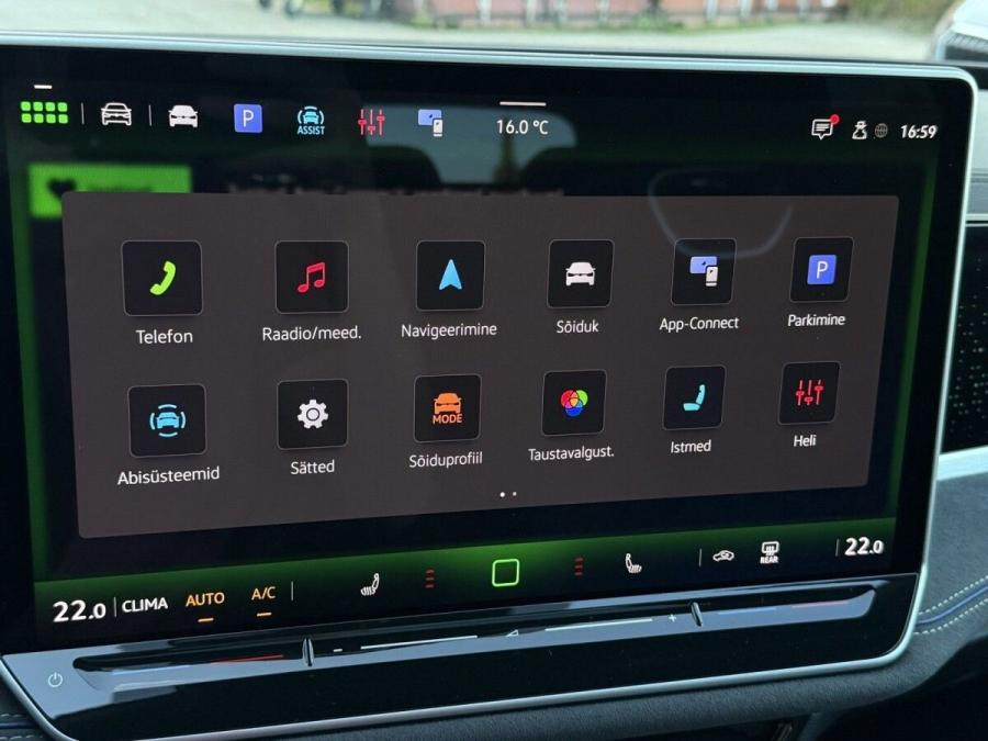Melns Volkswagen Passat 2024 Pērnava, ar dzinēja tilpumu 1.50 L un nobraukumu 58 tūkst. km par 36900 €, foto 18 vietnē AUTOMOTO.COM.LV