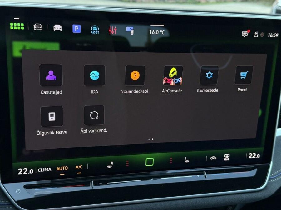 Melns Volkswagen Passat 2024 Pērnava, ar dzinēja tilpumu 1.50 L un nobraukumu 58 tūkst. km par 36900 €, foto 21 vietnē AUTOMOTO.COM.LV