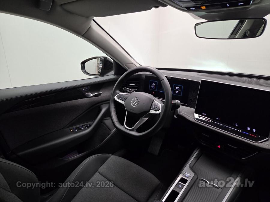 Black Volkswagen Passat 2024 in Tallinn, with an engine capacity of 1.50 L and mileage of 35 thousand km for 26900 €, photo 12 on AUTOMOTO.COM.LV