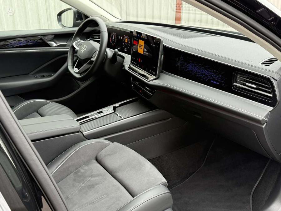 Melns Volkswagen Passat 2025 Vilkaviškis, ar dzinēja tilpumu 1.97 L un nobraukumu 40 tūkst. km par 29000 €, foto 10 vietnē AUTOMOTO.COM.LV