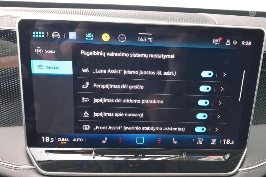 Melns Volkswagen Passat 2025 Klaipėda, ar dzinēja tilpumu 1.50 L un nobraukumu 25 tūkst. km par 29000 €, foto 17 vietnē AUTOMOTO.COM.LV