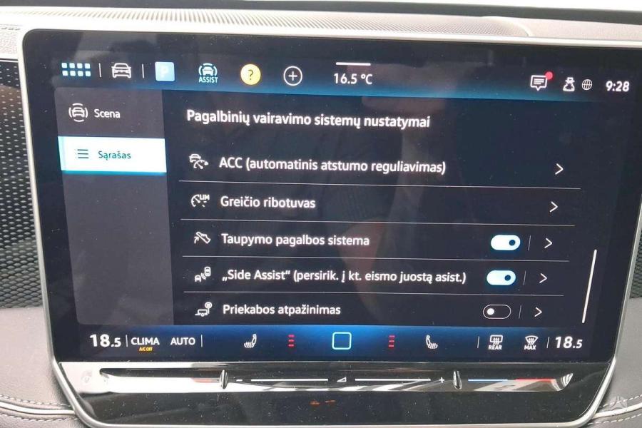 Melns Volkswagen Passat 2025 Klaipėda, ar dzinēja tilpumu 1.50 L un nobraukumu 25 tūkst. km par 29000 €, foto 18 vietnē AUTOMOTO.COM.LV