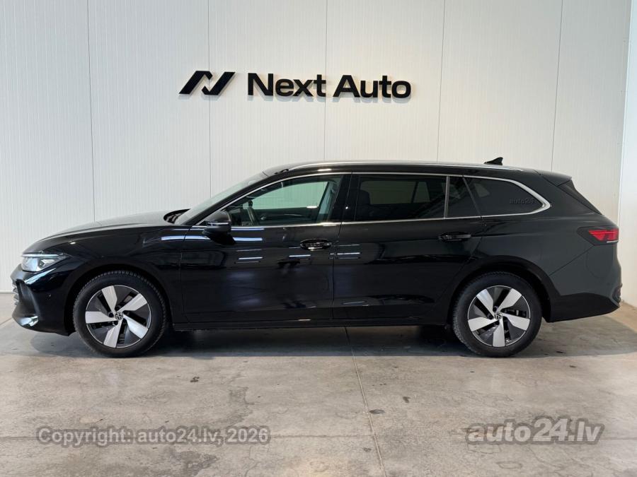 Black Volkswagen Passat 2025 in Tartu, with an engine capacity of 1.50 L and mileage of 43 thousand km for 27490 €, photo 4 on AUTOMOTO.COM.LV