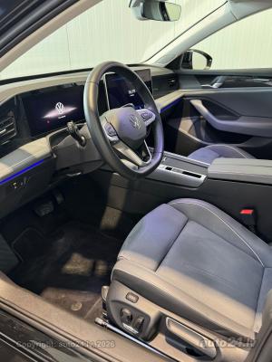 Black Volkswagen Passat 2025 in Tartu, with an engine capacity of 1.50 L and mileage of 43 thousand km for 27490 €, photo 6 on AUTOMOTO.COM.LV