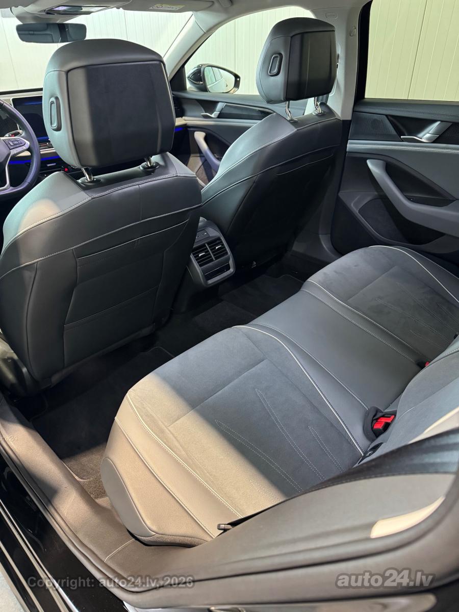 Black Volkswagen Passat 2025 in Tartu, with an engine capacity of 1.50 L and mileage of 43 thousand km for 27490 €, photo 14 on AUTOMOTO.COM.LV