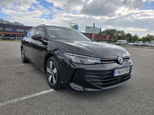 Black Volkswagen Passat 2025 in Klaipeda, with an engine capacity of 1.50 L and mileage of 33 thousand km for 28200 €, photo 3 on AUTOMOTO.COM.LV