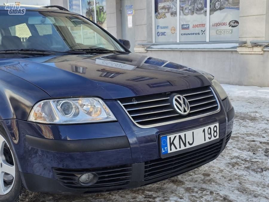 Zils Volkswagen Passat 2001 Ukmergė, ar dzinēja tilpumu 1.90 L un nobraukumu 381 tūkst. km par 1050 €, foto 10 vietnē AUTOMOTO.COM.LV
