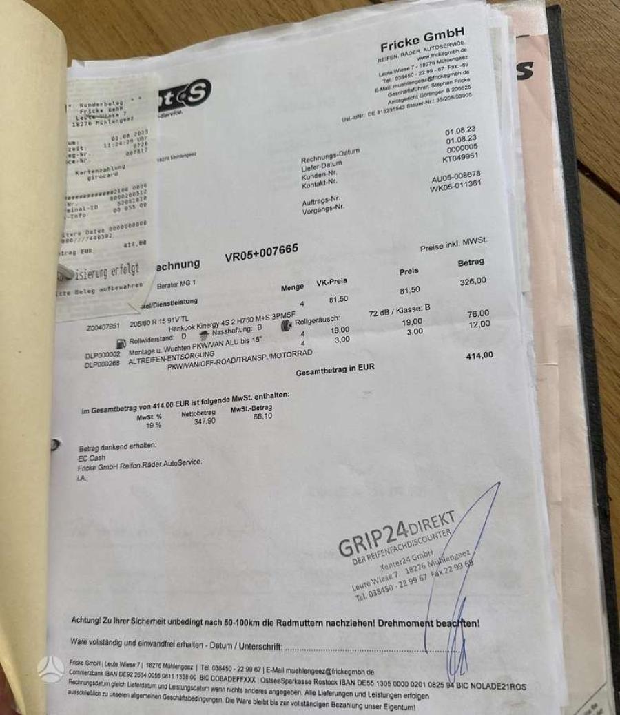 Zils Volkswagen Passat 1997 Viļņa, ar dzinēja tilpumu 1.90 L un nobraukumu 154 tūkst. km par 2750 €, foto 20 vietnē AUTOMOTO.COM.LV