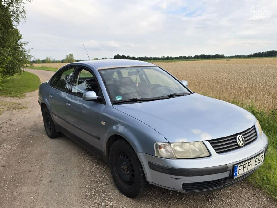 Zils Volkswagen Passat 1997 Šakiai, ar dzinēja tilpumu 1.90 L un nobraukumu 346 tūkst. km par 500 €, foto 5 vietnē AUTOMOTO.COM.LV