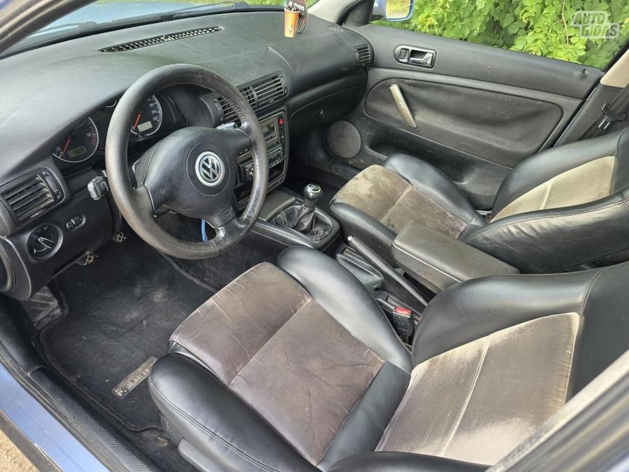 Zils Volkswagen Passat 1997 Šakiai, ar dzinēja tilpumu 1.90 L un nobraukumu 346 tūkst. km par 500 €, foto 12 vietnē AUTOMOTO.COM.LV