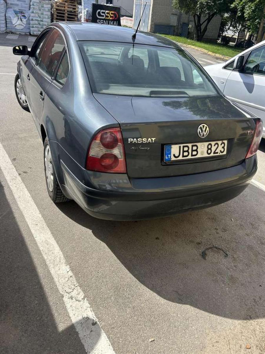 Zils Volkswagen Passat 1999 Prienai, ar dzinēja tilpumu 1.90 L un nobraukumu 467 tūkst. km par 850 €, foto 5 vietnē AUTOMOTO.COM.LV