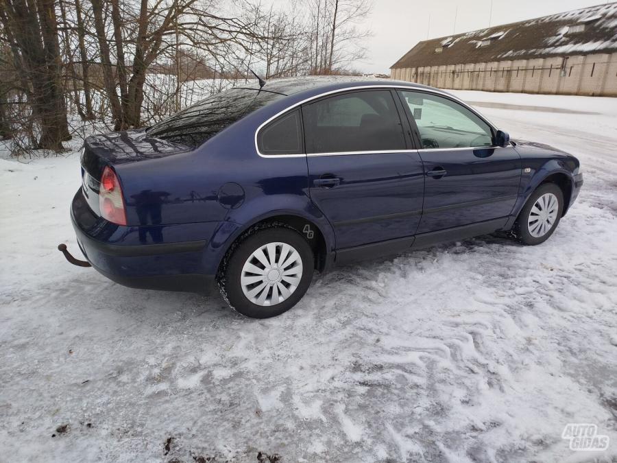Blue Volkswagen Passat 2000 in Vilkaviskis, with an engine capacity of 1.90 L and mileage of 470 thousand km for 1150 €, photo 3 on AUTOMOTO.COM.LV