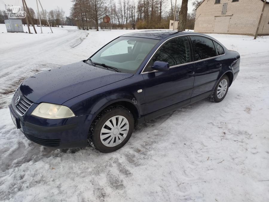 Blue Volkswagen Passat 2000 in Vilkaviskis, with an engine capacity of 1.90 L and mileage of 470 thousand km for 1150 €, photo 6 on AUTOMOTO.COM.LV