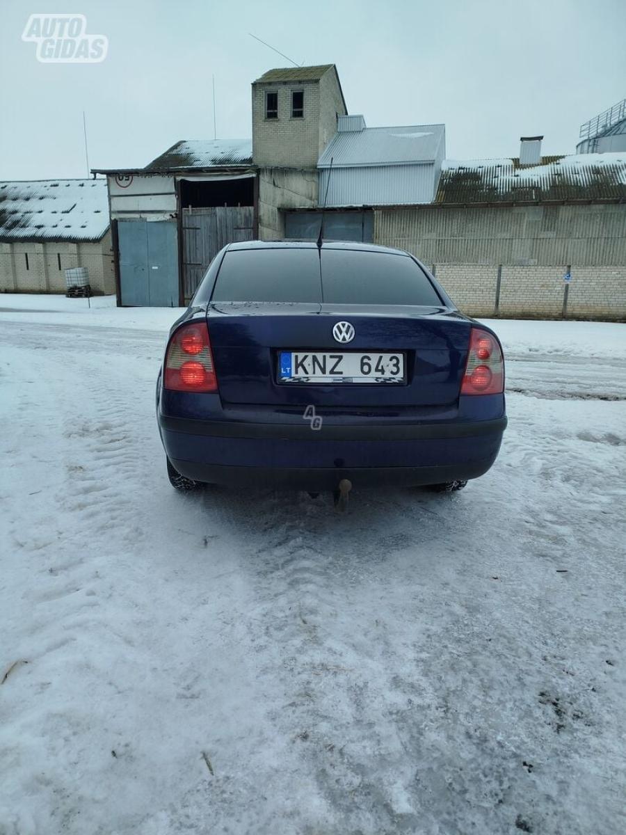 Blue Volkswagen Passat 2000 in Vilkaviskis, with an engine capacity of 1.90 L and mileage of 470 thousand km for 1150 €, photo 7 on AUTOMOTO.COM.LV