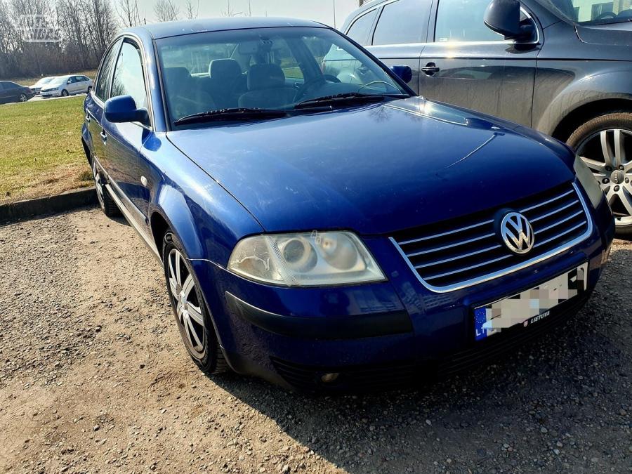 Zils Volkswagen Passat 2001 Viļņa, ar dzinēja tilpumu 1.90 L un nobraukumu 340 tūkst. km par 900 €, foto 6 vietnē AUTOMOTO.COM.LV