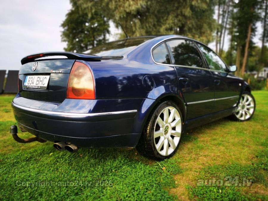 Blue Volkswagen Passat 2001 in Tallinn, with an engine capacity of 1.90 L and mileage of 433 thousand km for 2999 €, photo 4 on AUTOMOTO.COM.LV