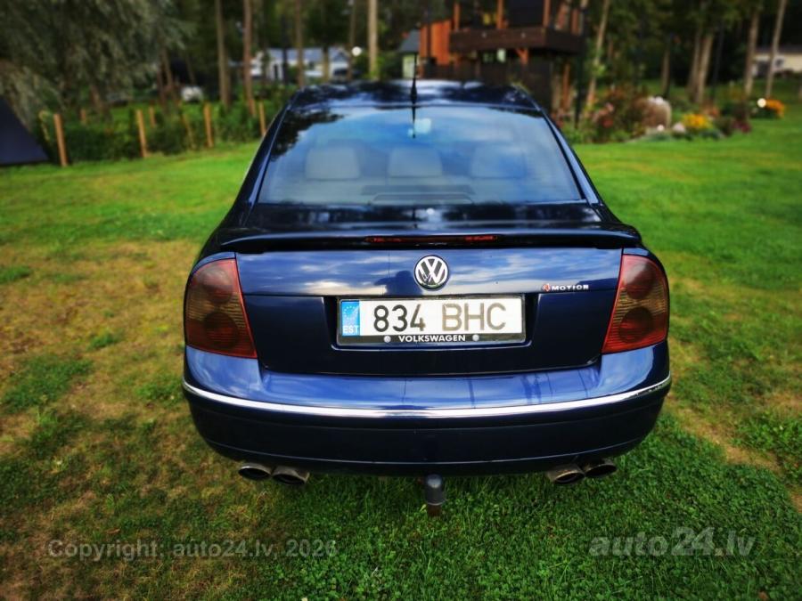 Blue Volkswagen Passat 2001 in Tallinn, with an engine capacity of 1.90 L and mileage of 433 thousand km for 2999 €, photo 6 on AUTOMOTO.COM.LV