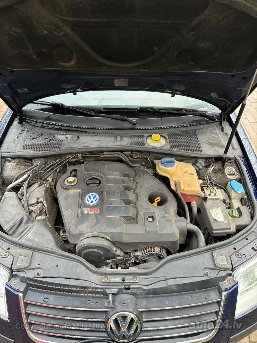 Zils Volkswagen Passat 2001 Paide, ar dzinēja tilpumu 1.90 L un nobraukumu 393 tūkst. km par 1300 €, foto 10 vietnē AUTOMOTO.COM.LV