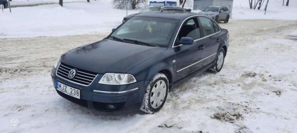 Zils Volkswagen Passat 2004 Viļņa, ar dzinēja tilpumu 1.90 L un nobraukumu 322 tūkst. km par 1350 €, foto 2 vietnē AUTOMOTO.COM.LV