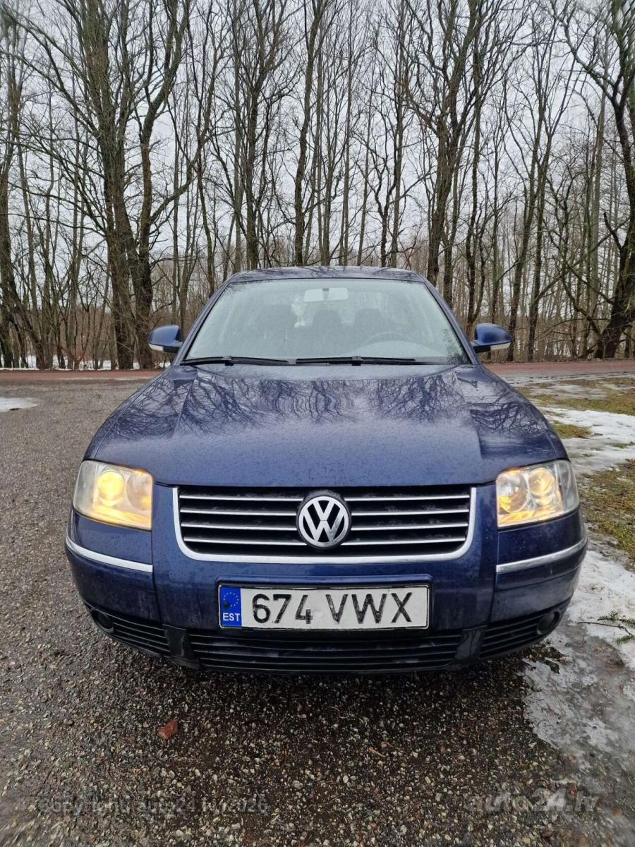 Zils Volkswagen Passat 2005 Pērnava, ar dzinēja tilpumu 2.00 L un nobraukumu 197 tūkst. km par 1050 €, foto 4 vietnē AUTOMOTO.COM.LV