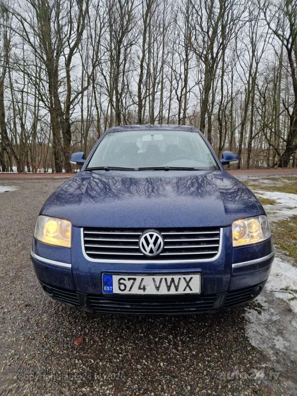 Blue Volkswagen Passat 2005 in Parnu, with an engine capacity of 2.00 L and mileage of 197 thousand km for 1050 €, photo 4 on AUTOMOTO.COM.LV