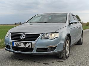 Zils Volkswagen Passat 2005 Jegeva, ar dzinēja tilpumu 2.00 L un nobraukumu 217 tūkst. km par 700 €, foto  vietnē AUTOMOTO.COM.LV