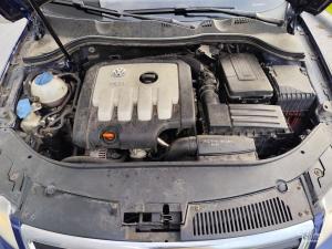 Blue Volkswagen Passat 2005 in Telschi, with an engine capacity of 2.00 L and mileage of 153 thousand km for 1750 €, photo 18 on AUTOMOTO.COM.LV