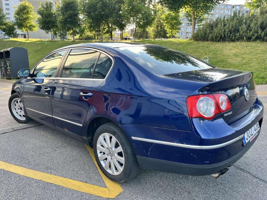 Zils Volkswagen Passat 2005 Viļņa, ar dzinēja tilpumu 1.97 L un nobraukumu 344 tūkst. km par 1150 €, foto 6 vietnē AUTOMOTO.COM.LV