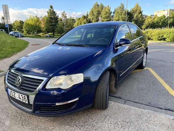 Zils Volkswagen Passat 2005 Viļņa, ar dzinēja tilpumu 1.97 L un nobraukumu 344 tūkst. km par 1150 €, foto 7 vietnē AUTOMOTO.COM.LV