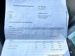 Синий Фольксваген Пассат 2005 в Вильнюс, объемом двигателя 1.97 л и пробегом 344 тыс. км за 900 €, фото 15 на AUTOMOTO.COM.LV