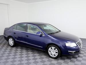 Blue Volkswagen Passat 2005 in Tallinn, with an engine capacity of 2.00 L and mileage of 266 thousand km for 999 €, photo  on AUTOMOTO.COM.LV