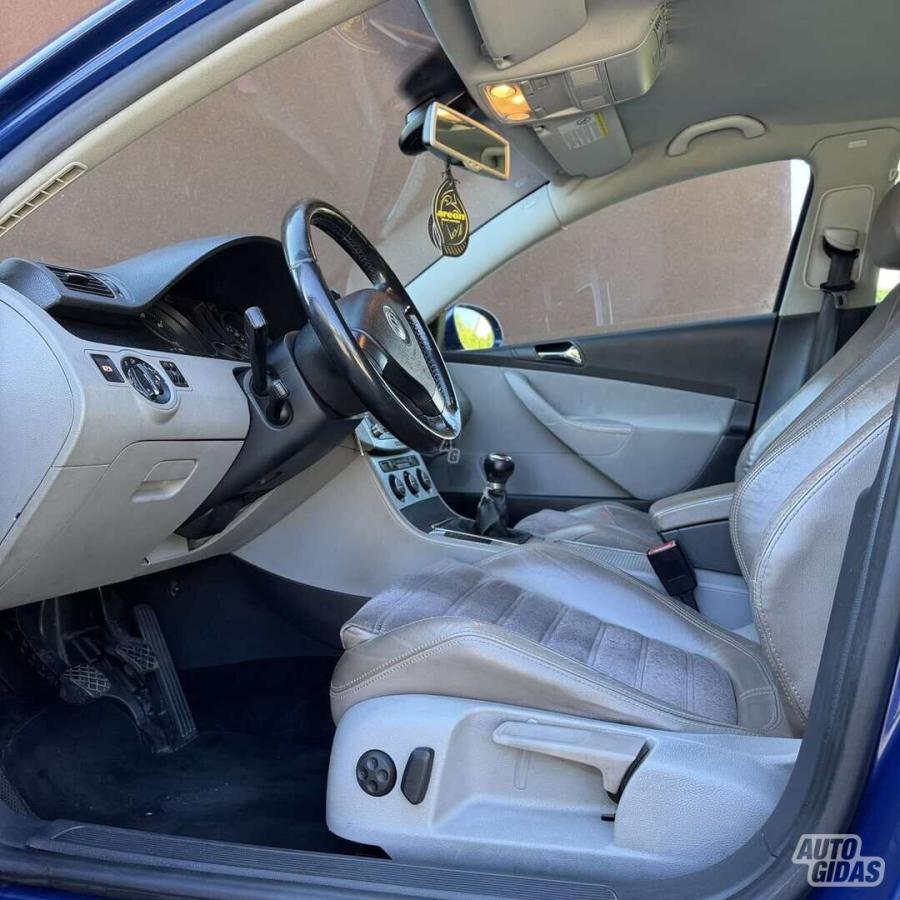 Zils Volkswagen Passat 2006 Kaišiadorys, ar dzinēja tilpumu 2.00 L un nobraukumu 290 tūkst. km par 2950 €, foto 19 vietnē AUTOMOTO.COM.LV