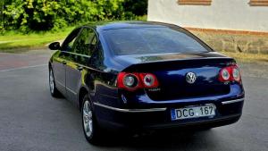 Blue Volkswagen Passat 2006 in Siauliai, with an engine capacity of 1.90 L and mileage of 257 thousand km for 1900 €, photo 20 on AUTOMOTO.COM.LV
