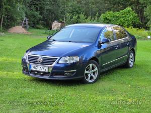 Zils Volkswagen Passat 2007 Viljandi, ar dzinēja tilpumu 2.00 L un nobraukumu 349 tūkst. km par 2900 €, foto  vietnē AUTOMOTO.COM.LV