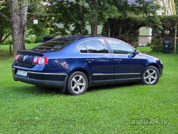Blue Volkswagen Passat 2007 in Viljandi, with an engine capacity of 2.00 L and mileage of 349 thousand km for 2900 €, photo 3 on AUTOMOTO.COM.LV