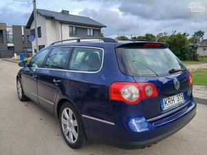 Blue Volkswagen Passat 2007 in Alytus, with an engine capacity of 1.90 L and mileage of 387 thousand km for 1600 €, photo 8 on AUTOMOTO.COM.LV
