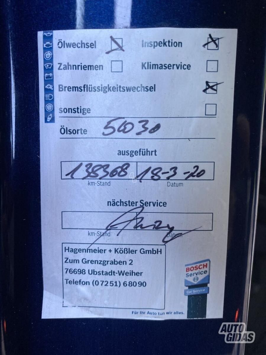 Синий Фольксваген Пассат 2008 в Утена, объемом двигателя 2.00 л и пробегом 188 тыс. км за 3950 €, фото 29 на AUTOMOTO.COM.LV