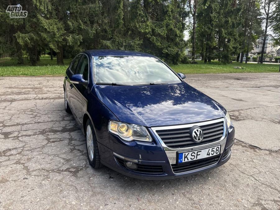 Zils Volkswagen Passat 2008 Biržai, ar dzinēja tilpumu 2.00 L un nobraukumu 281 tūkst. km par 2200 €, foto 3 vietnē AUTOMOTO.COM.LV