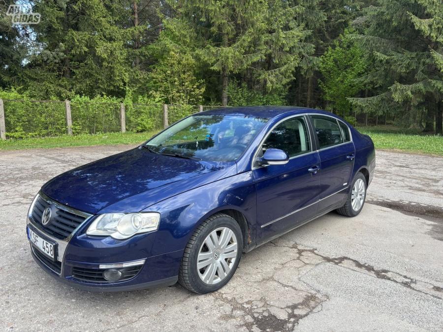 Zils Volkswagen Passat 2008 Biržai, ar dzinēja tilpumu 2.00 L un nobraukumu 281 tūkst. km par 2200 €, foto 6 vietnē AUTOMOTO.COM.LV