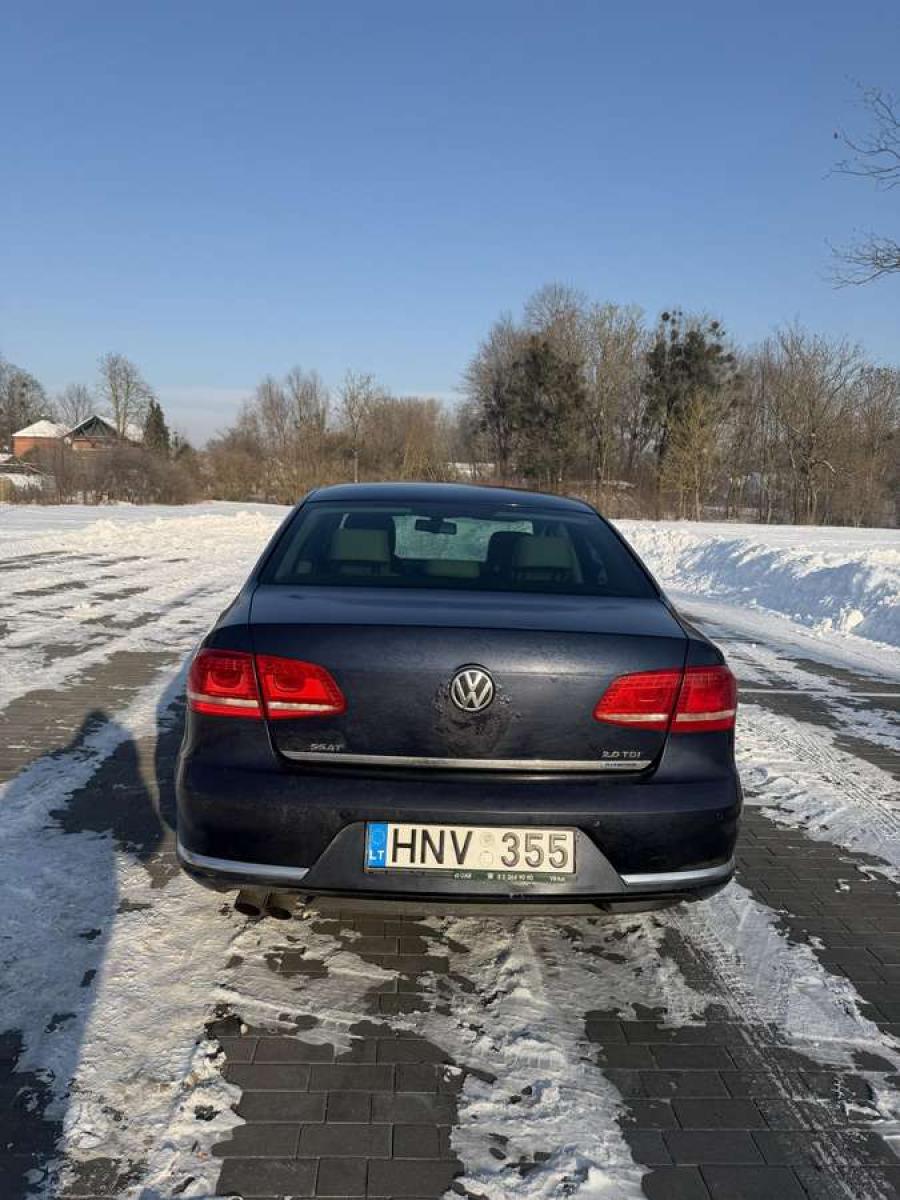 Zils Volkswagen Passat 2012 Kauņa, ar dzinēja tilpumu 1.97 L un nobraukumu 295 tūkst. km par 3330 €, foto 13 vietnē AUTOMOTO.COM.LV