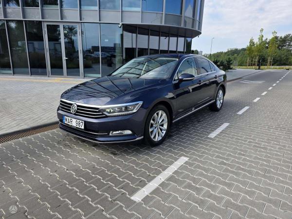 Zils Volkswagen Passat 2016 Viļņa, ar dzinēja tilpumu 1.97 L un nobraukumu 145 tūkst. km par 13000 €, foto 1 vietnē AUTOMOTO.COM.LV
