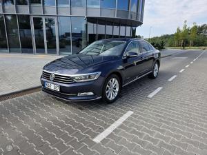 Blue Volkswagen Passat 2016 in Vilnius, with an engine capacity of 1.97 L and mileage of 145 thousand km for 13000 €, photo  on AUTOMOTO.COM.LV