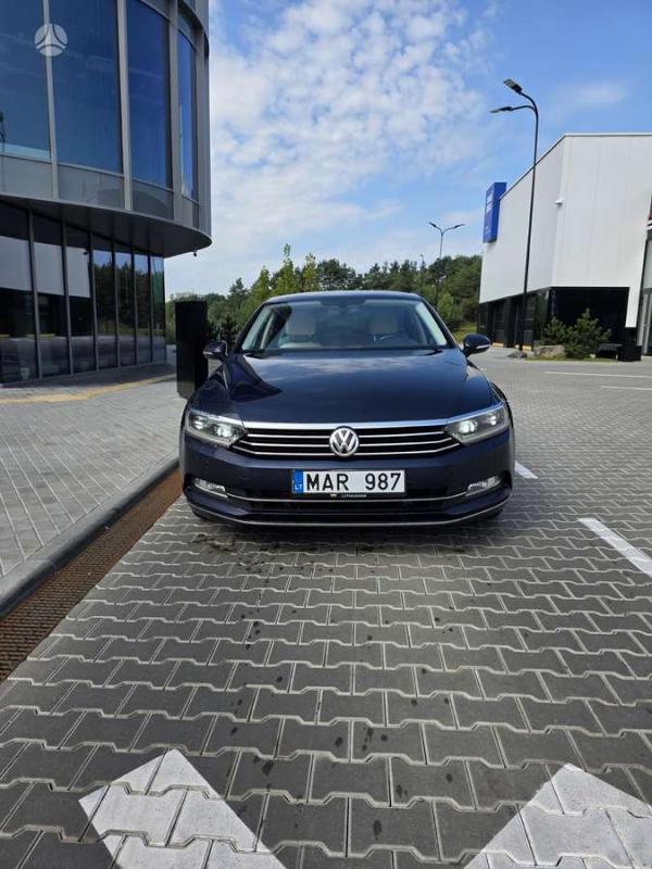 Zils Volkswagen Passat 2016 Viļņa, ar dzinēja tilpumu 1.97 L un nobraukumu 145 tūkst. km par 13000 €, foto 3 vietnē AUTOMOTO.COM.LV