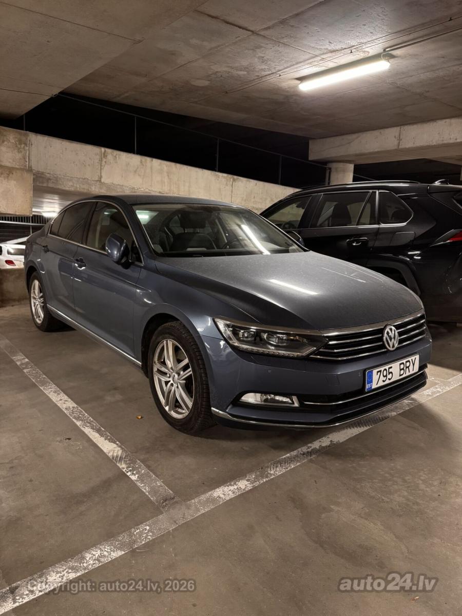 Blue Volkswagen Passat 2016 in Tallinn, with an engine capacity of 1.80 L and mileage of 217 thousand km for 11500 €, photo 1 on AUTOMOTO.COM.LV